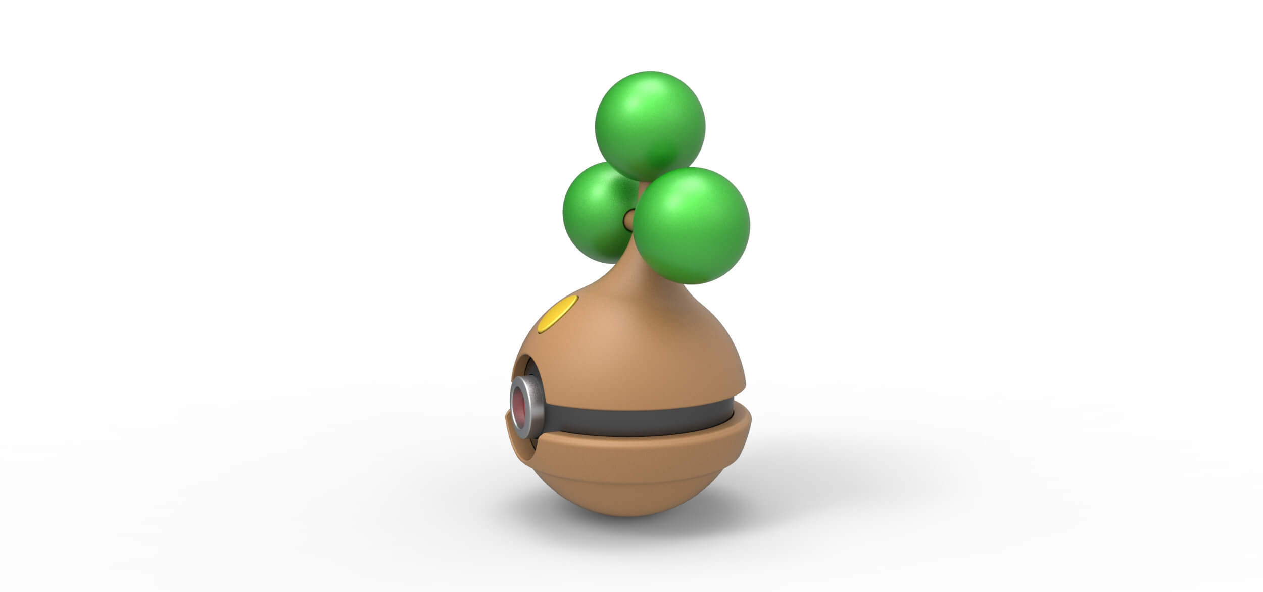 Bonsly Orb Concept - 3D Model by TechItemsRock