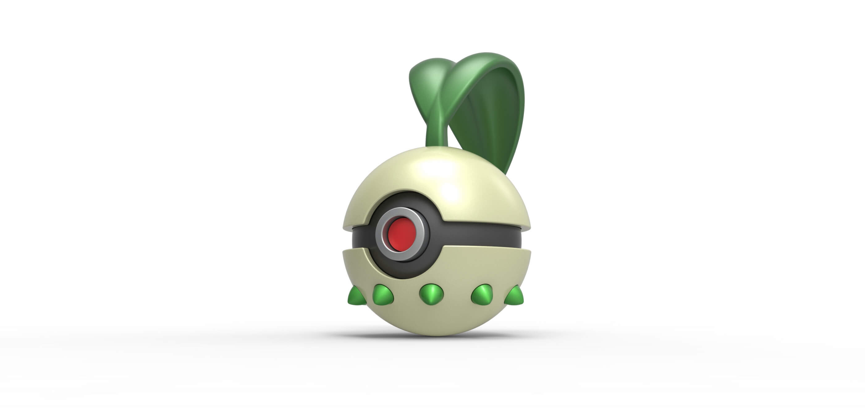 Chikorita Orb - 3D Model by TechItemsRock