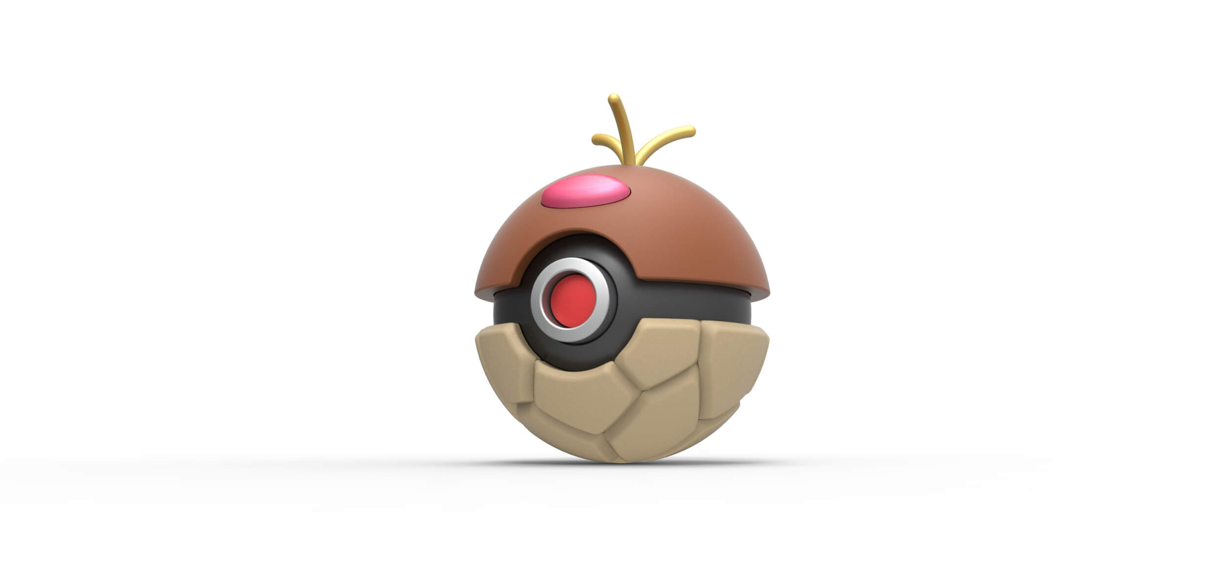 Diglett Orb Concept - 3D Model by TechItemsRock