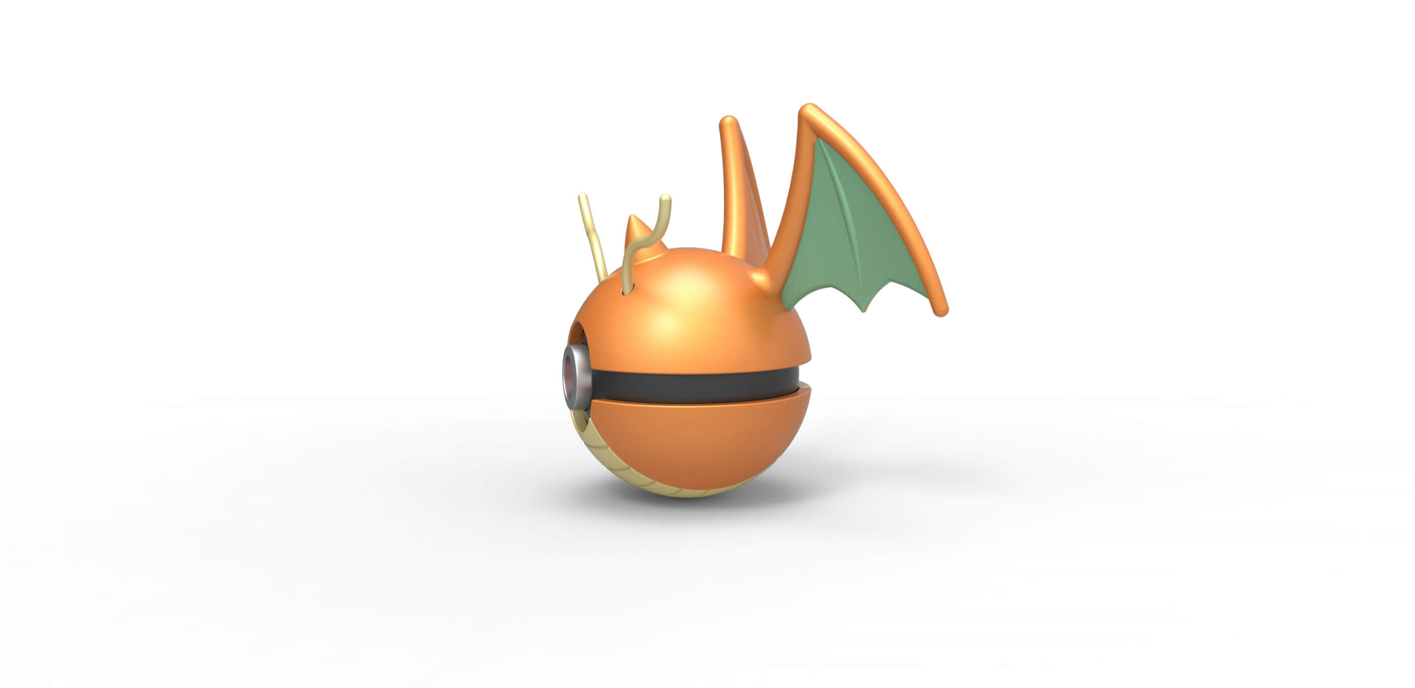 Dragonite Orb - 3D Model by TechItemsRock