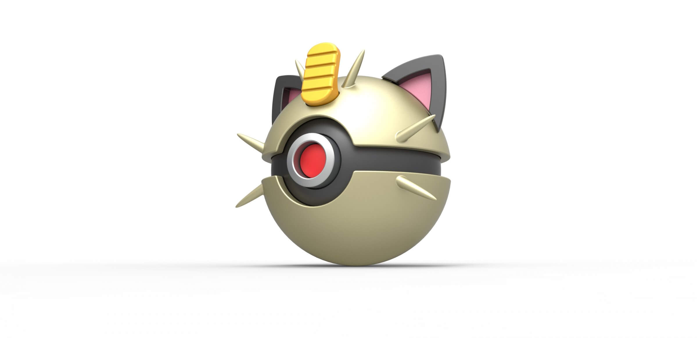 Meowth Orb Concept - 3D Model by TechItemsRock