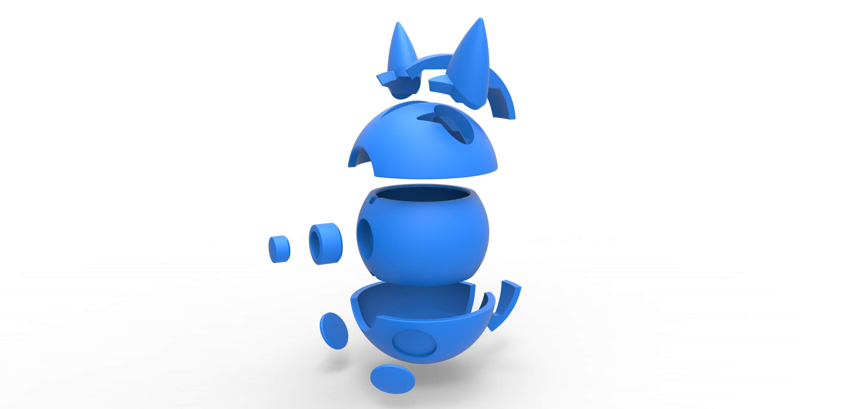 Pachirisu Orb - 3D Model by TechItemsRock