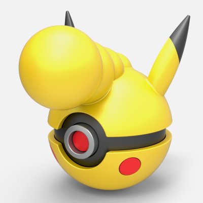 Pikachu Boss Orb - 3D Model by TechItemsRock