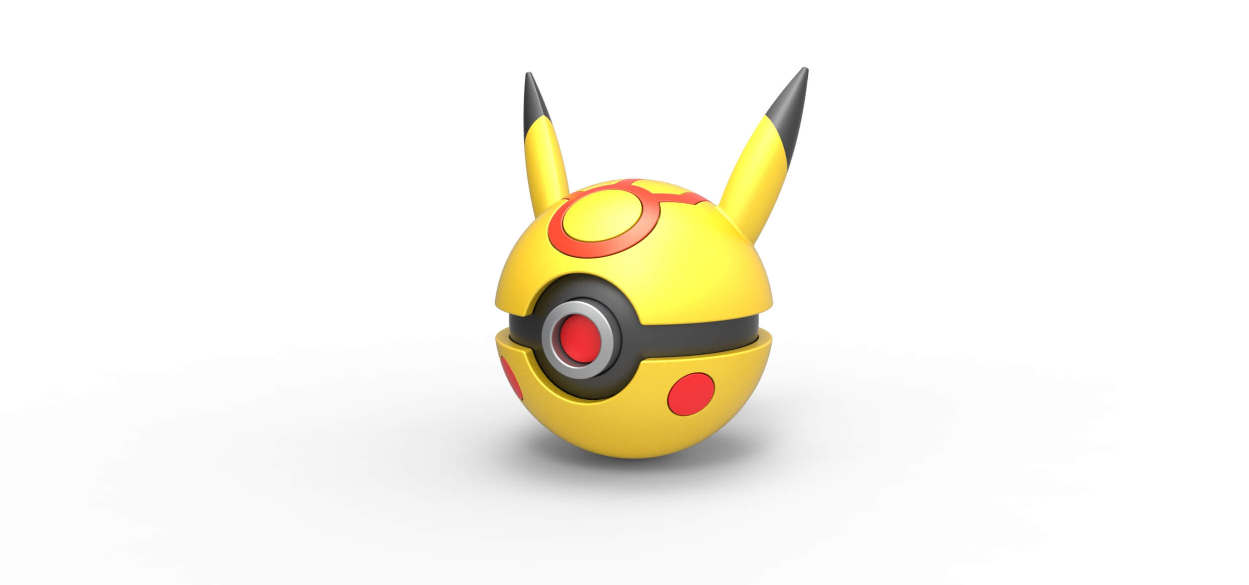 Pikachu Evil Version Orb - 3D Model by TechItemsRock