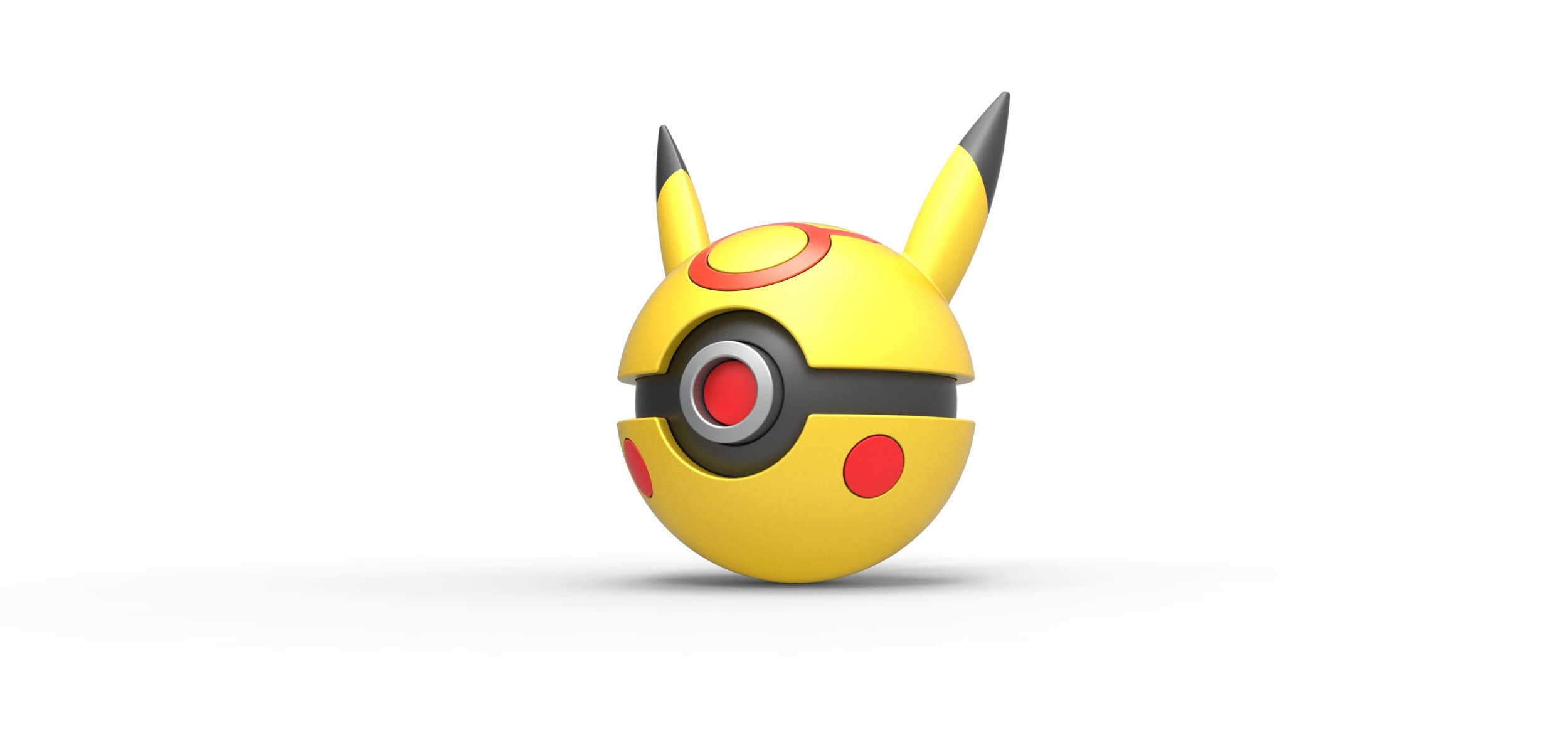 Pikachu Evil Version Orb - 3D Model by TechItemsRock