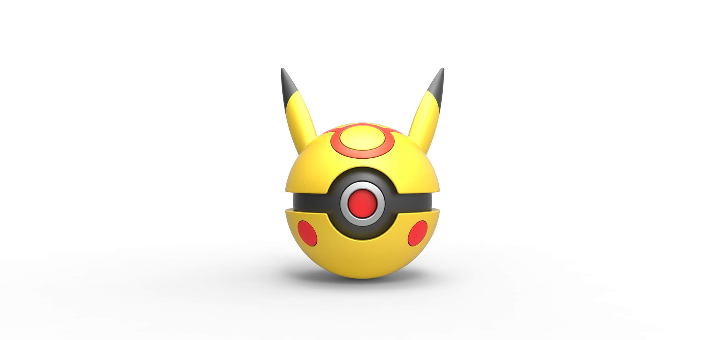 Pikachu Evil Version Orb - 3D Model by TechItemsRock