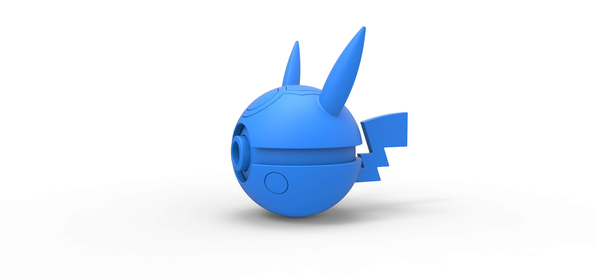 Pikachu Evil Version Orb - 3D Model by TechItemsRock