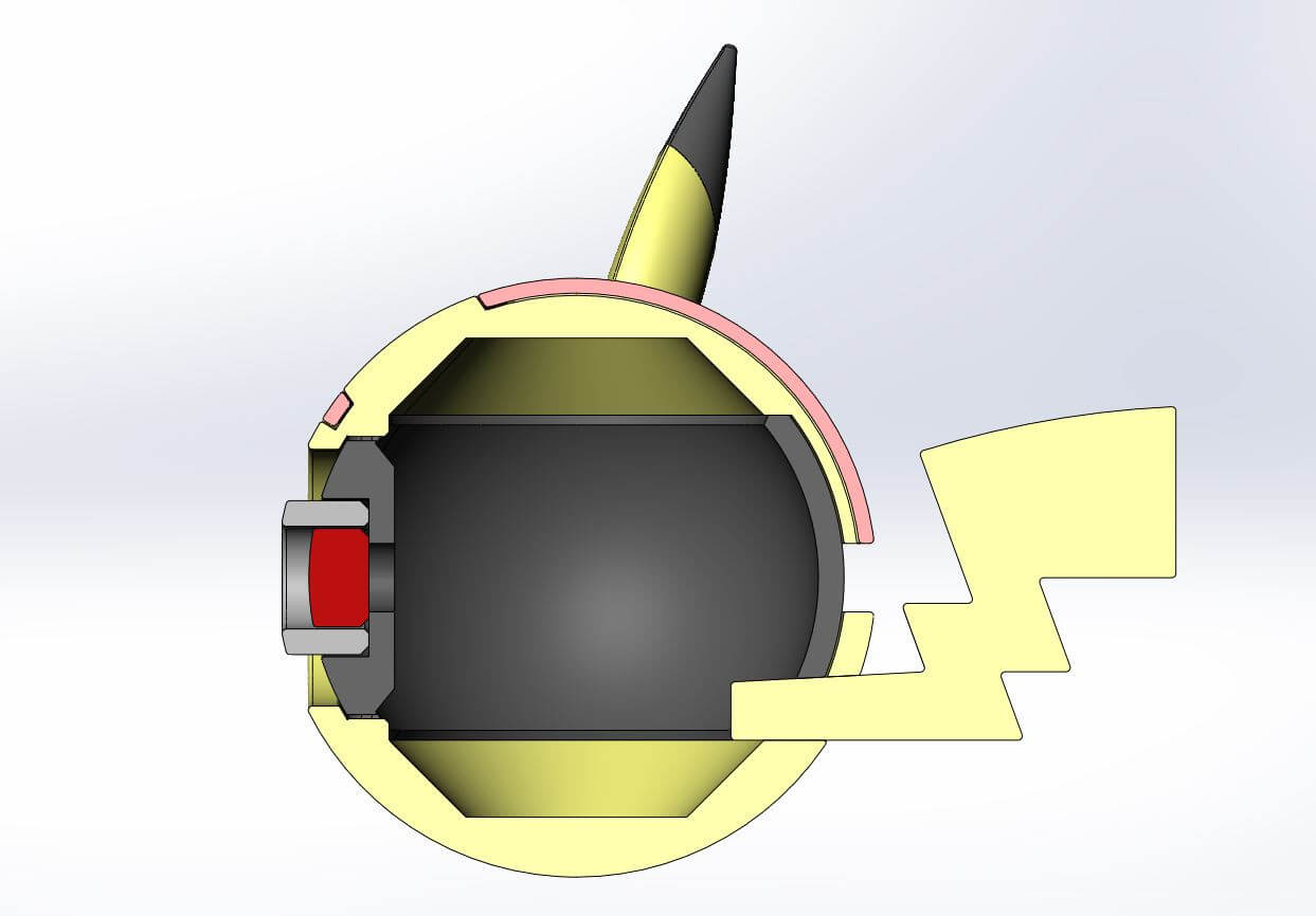 Pikachu Evil Version Orb - 3D Model by TechItemsRock
