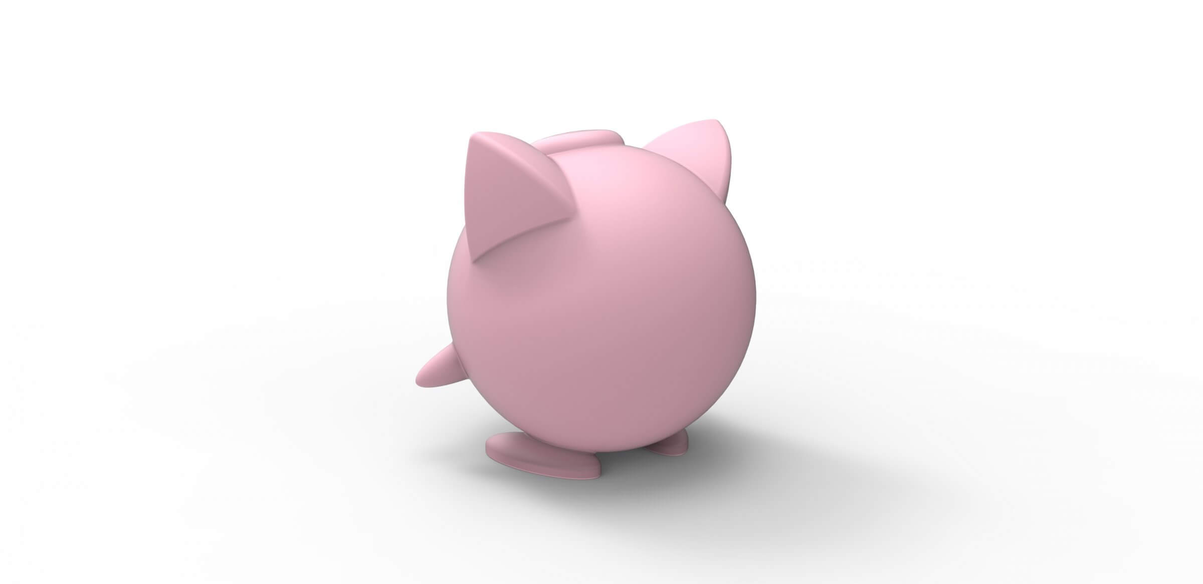 Jigglypuff Concept - 3D Model by TechItemsRock
