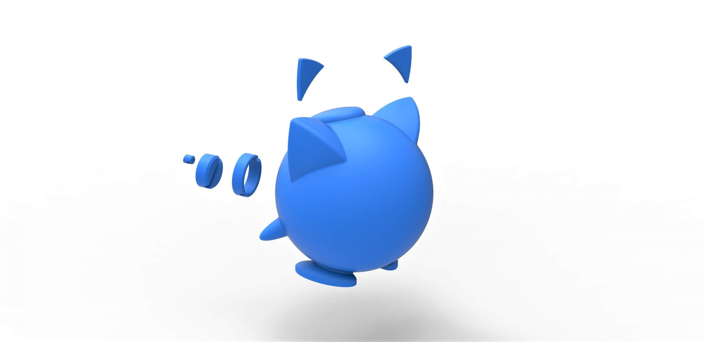 Jigglypuff Concept - 3D Model by TechItemsRock