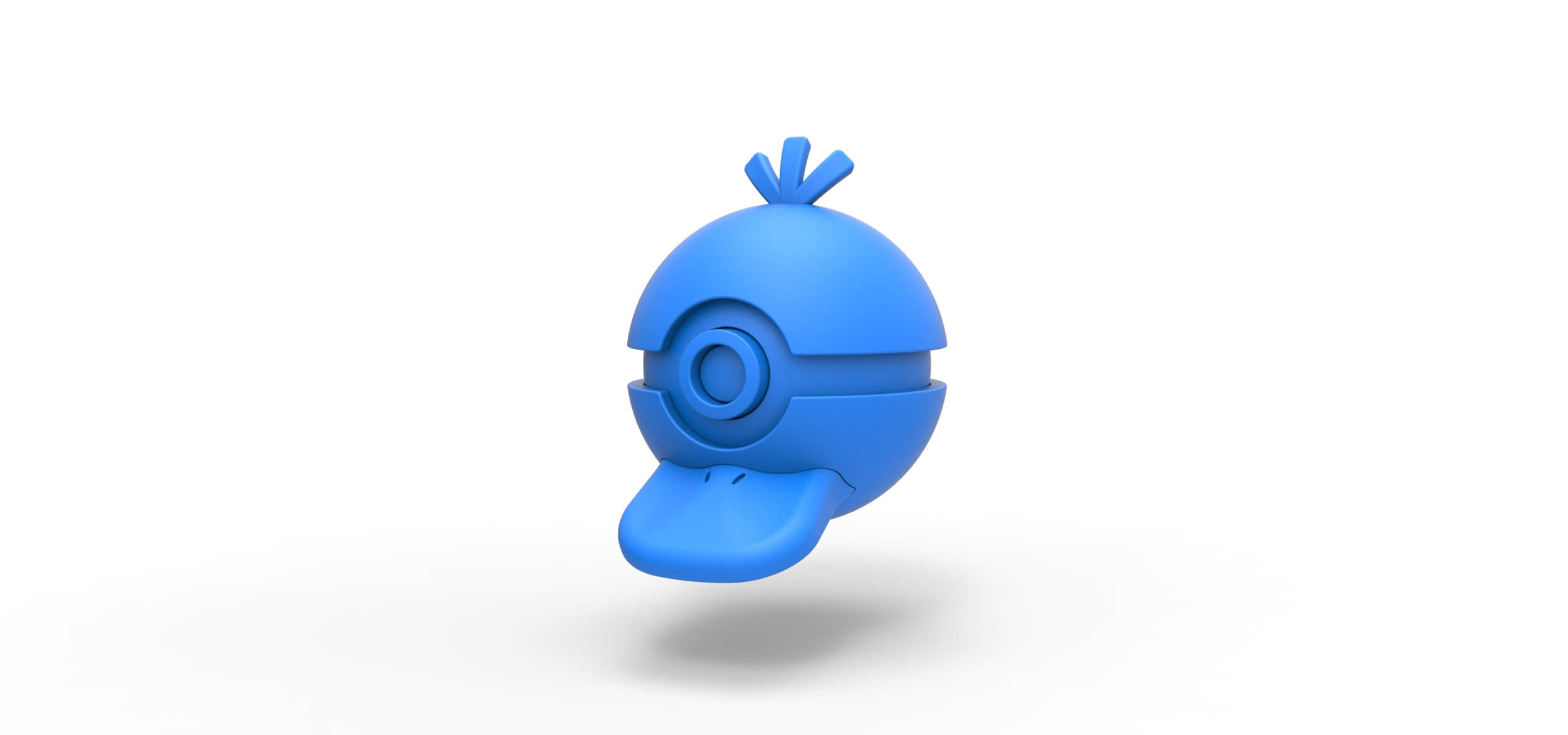 Psyduck Orb Concept - 3D Model by TechItemsRock