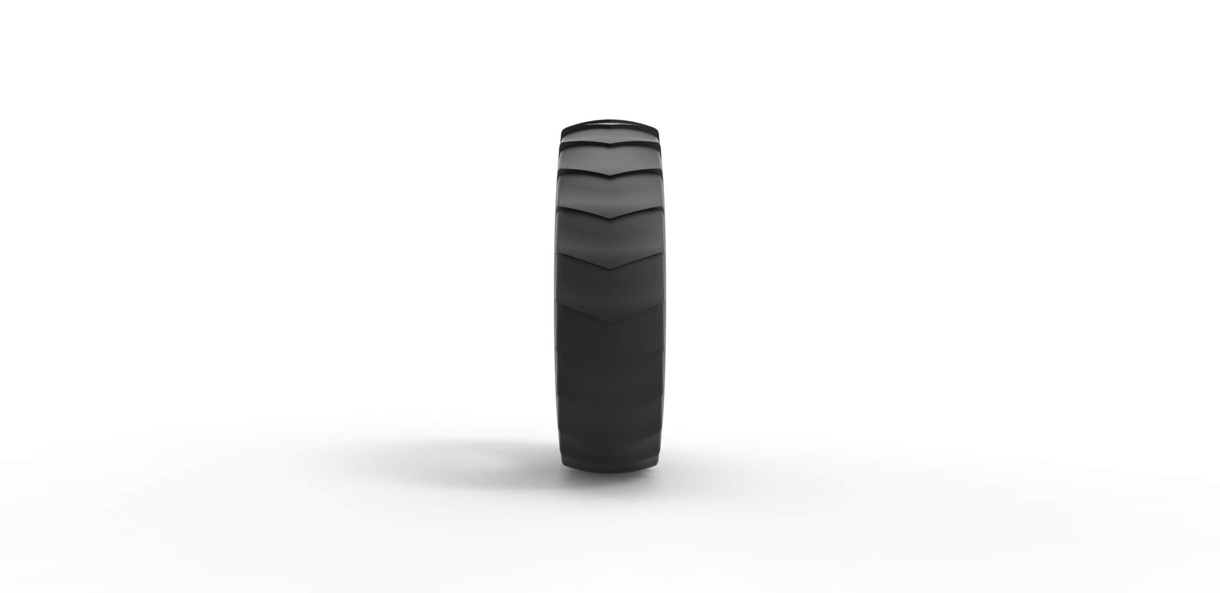 Pulling Tractor Tire 1:25 - 3D Model by TechItemsRock