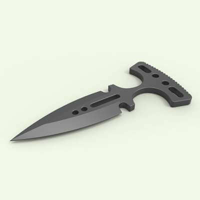 Push Dagger 3 - 3D Model by TechItemsRock