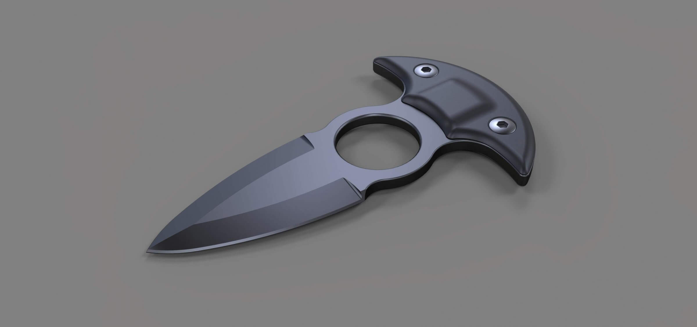 Push Dagger 6 - 3D Model by TechItemsRock