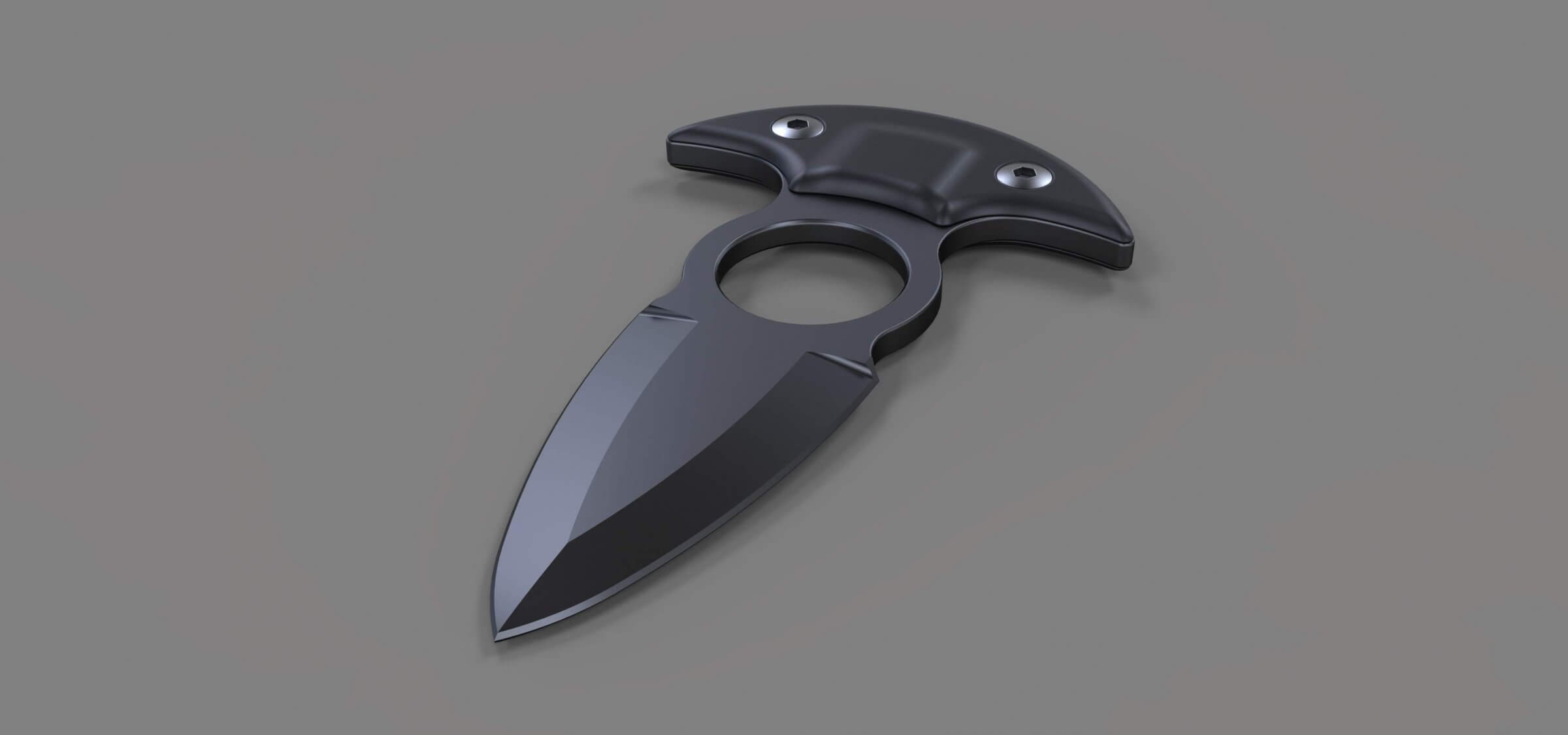 Push Dagger 6 - 3D Model by TechItemsRock