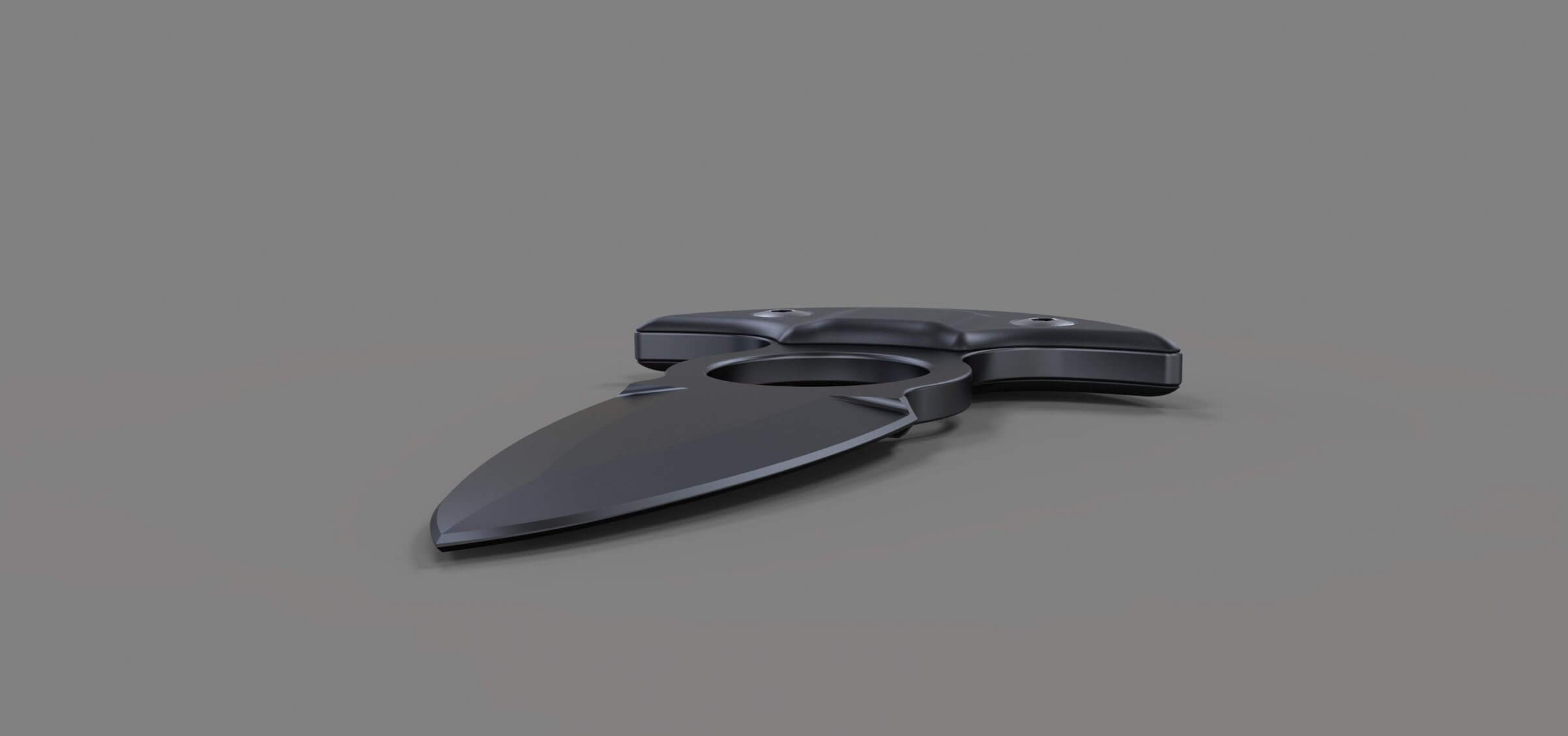Push Dagger 6 - 3D Model by TechItemsRock