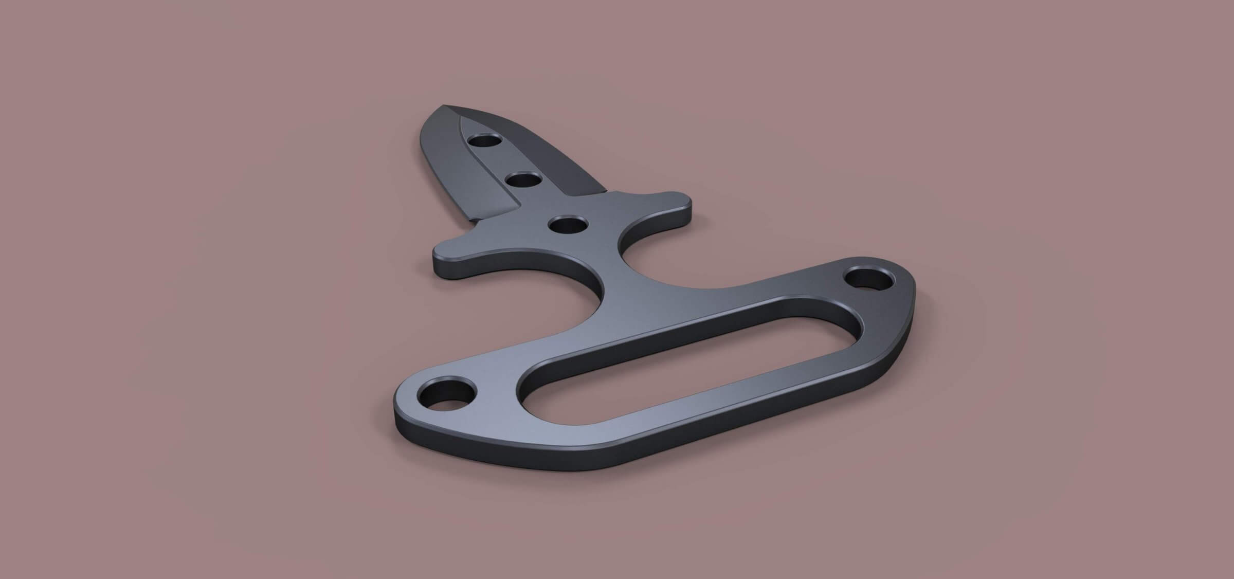 Push Dagger 1 - 3D Model by TechItemsRock