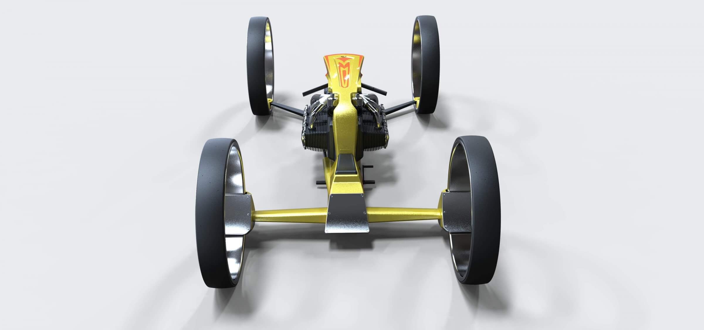 Quad Bike Concept - 3D Model by TechItemsRock