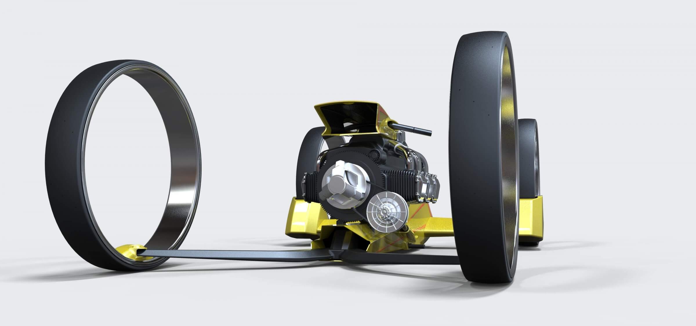 Quad Bike Concept - 3D Model by TechItemsRock