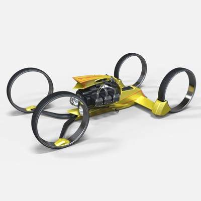 Quad Bike Concept - 3D Model by TechItemsRock