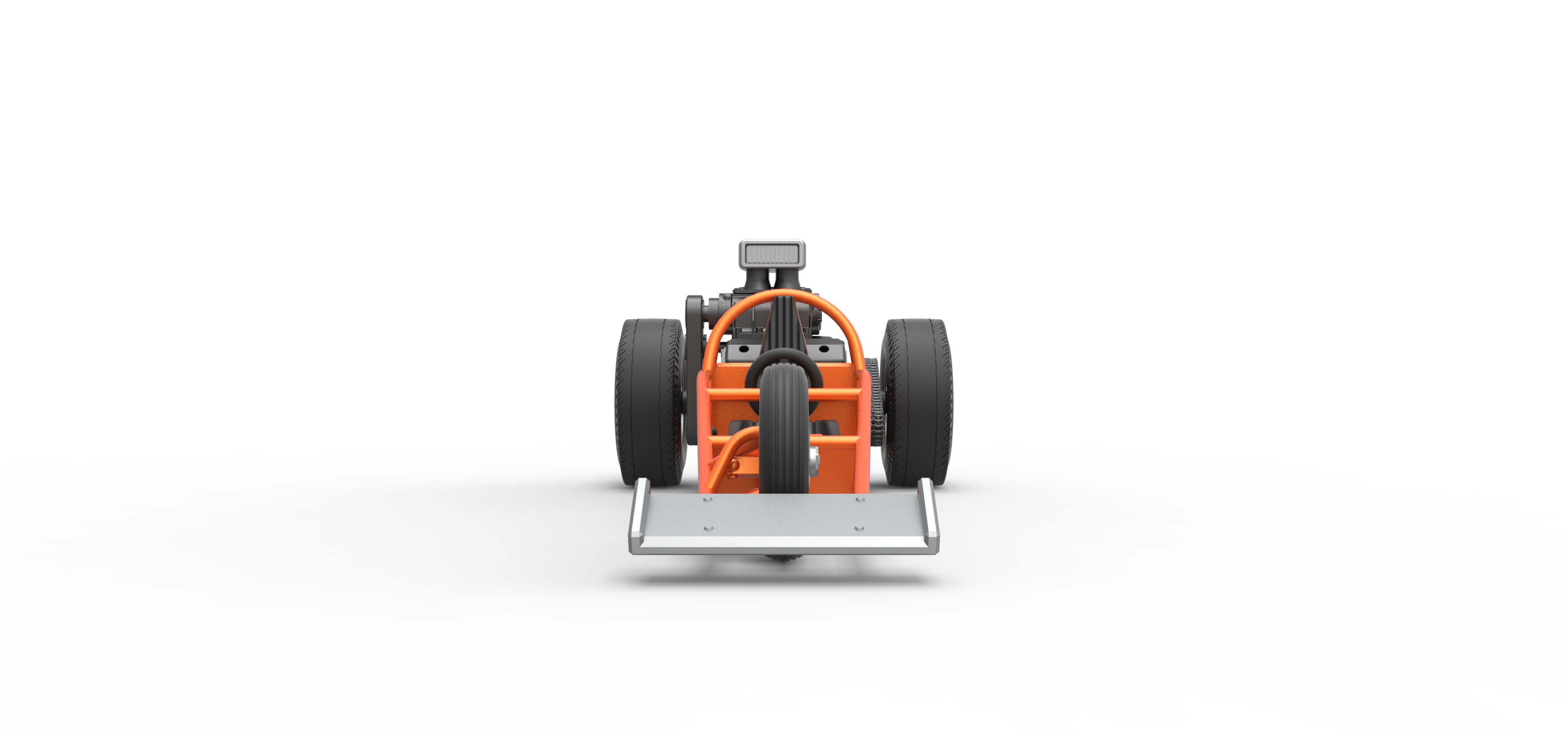 Rear Engine Dragster 1:25 - 3D Model by TechItemsRock