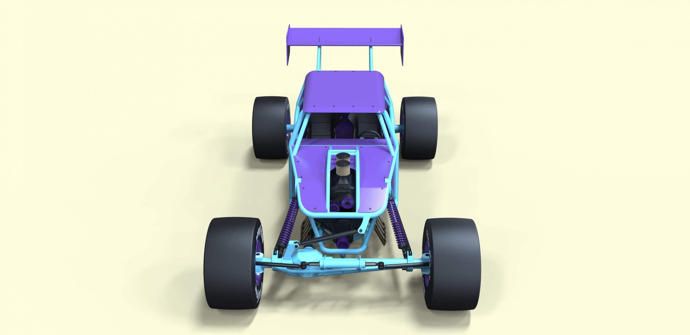Road Buggy - 3D Model by TechItemsRock