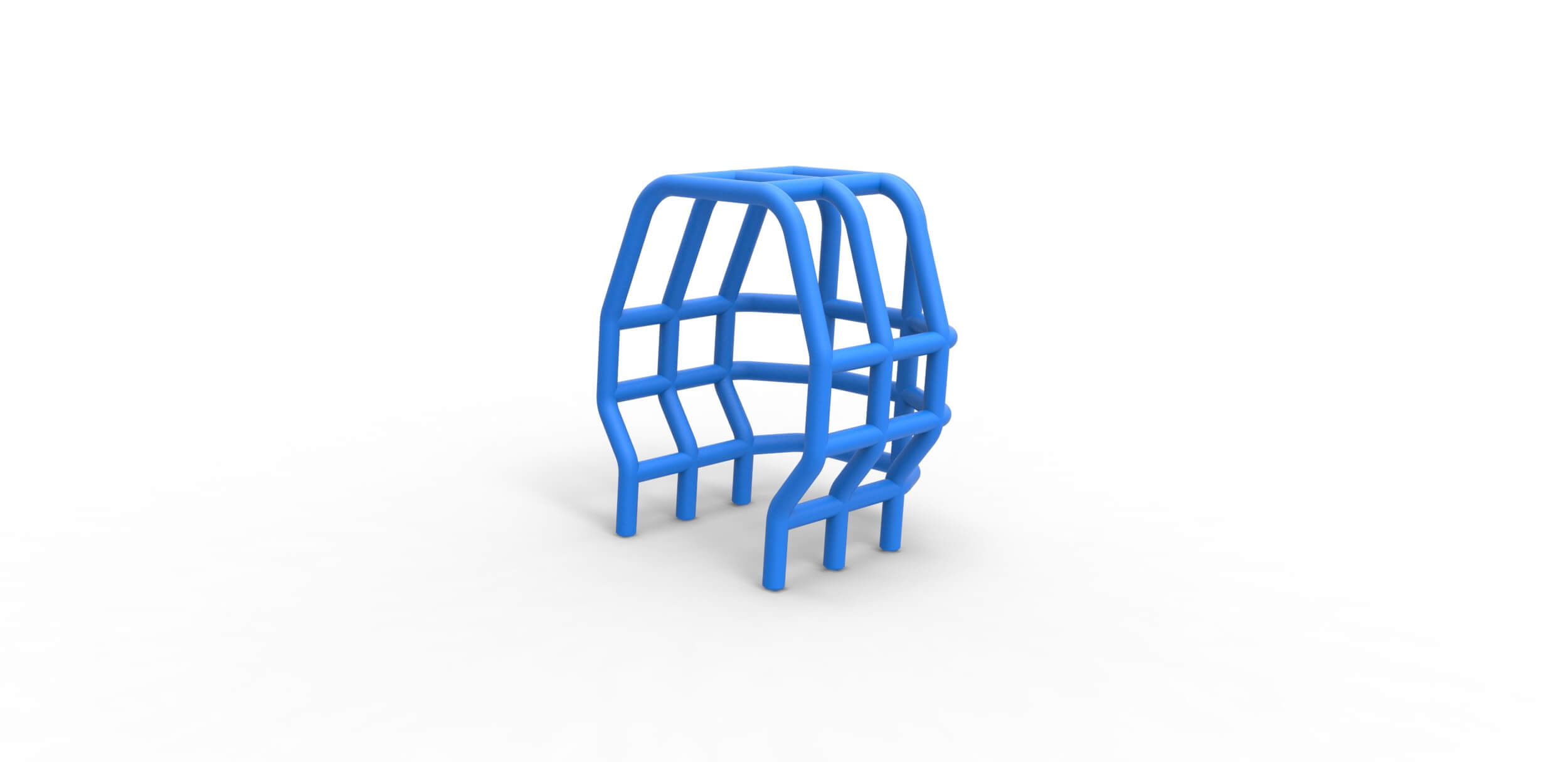 Roll Cage of Pulling Tractor 1:25 - Free 3D Model by TechItemsRock