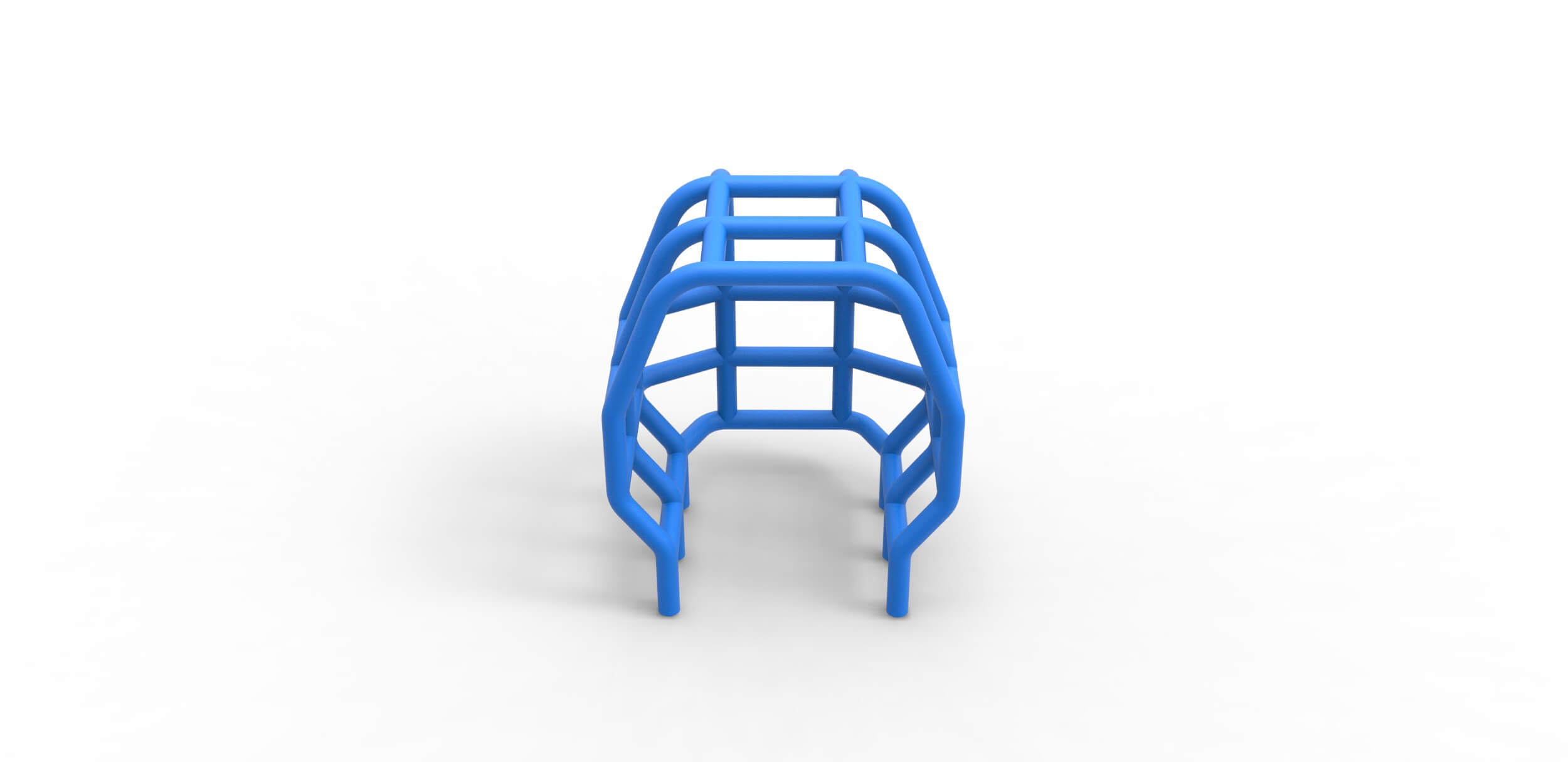 Roll Cage of Pulling Tractor 1:25 - Free 3D Model by TechItemsRock