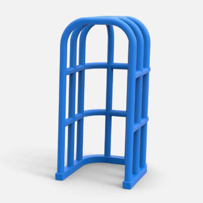 Roll Cage of Pulling Tractor Version 1 Scale 1:25 - 3D Model by ...