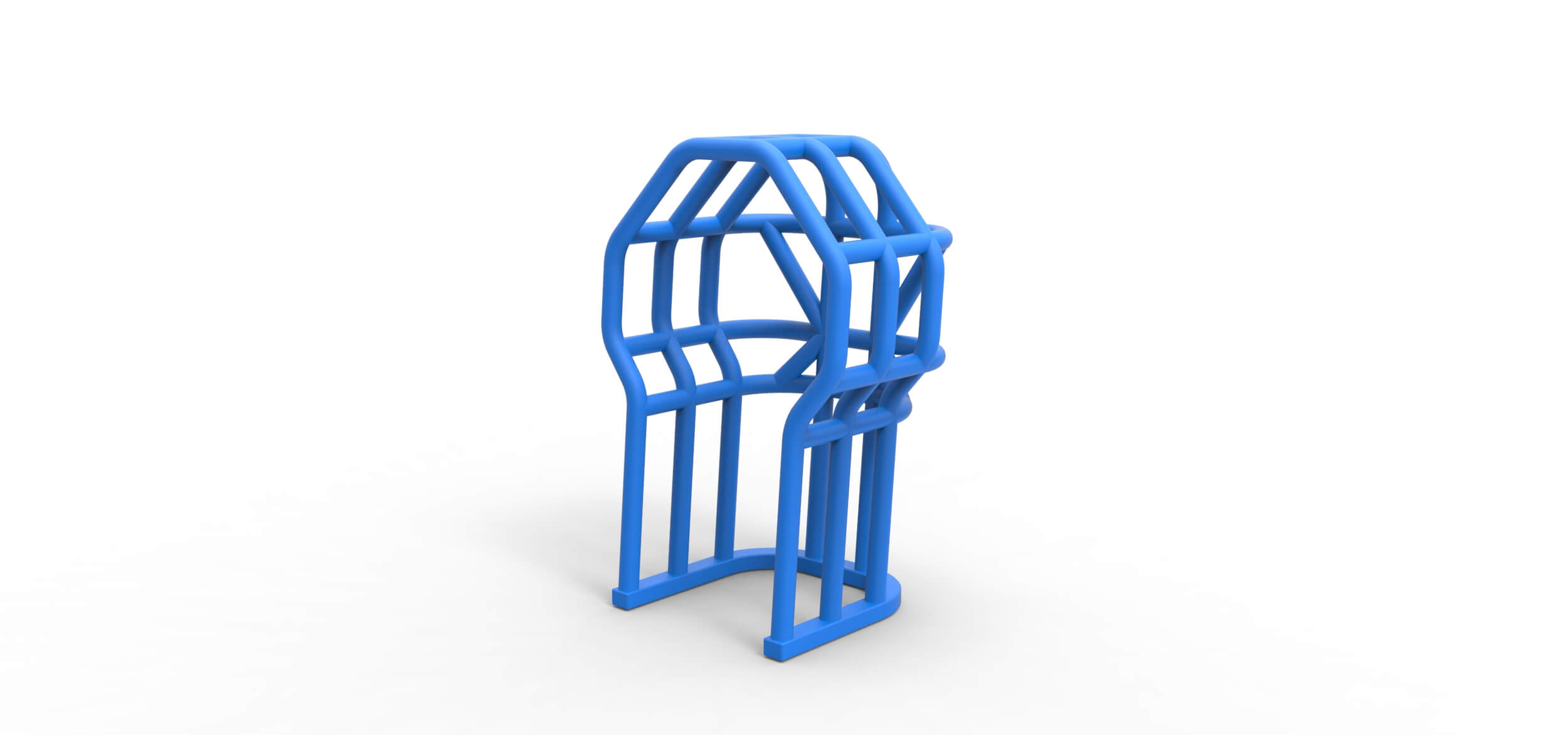 Roll Cage of Pulling Tractor Version 3 Scale 1:25 - 3D Model by ...