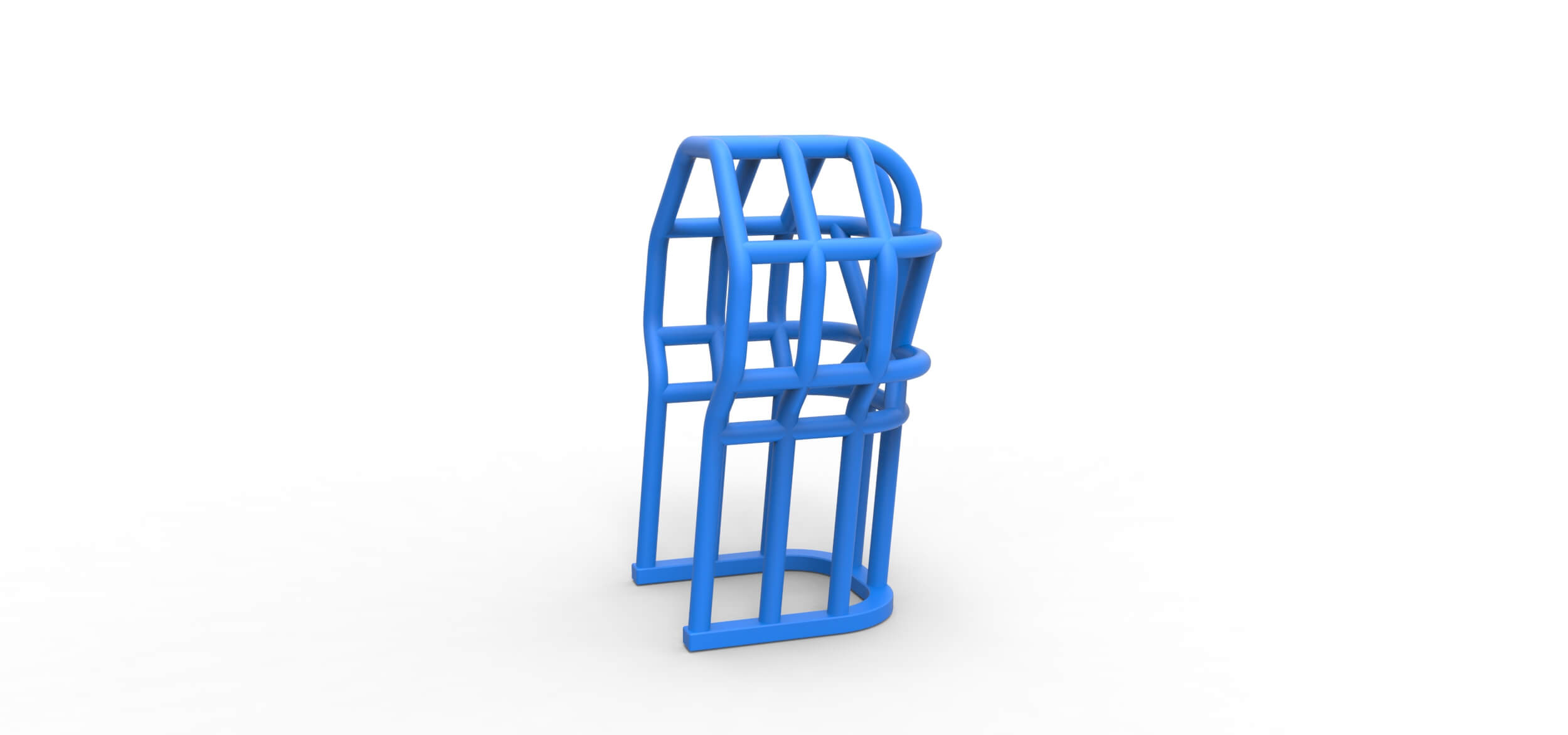 Roll Cage of Pulling Tractor Version 3 Scale 1:25 - 3D Model by ...