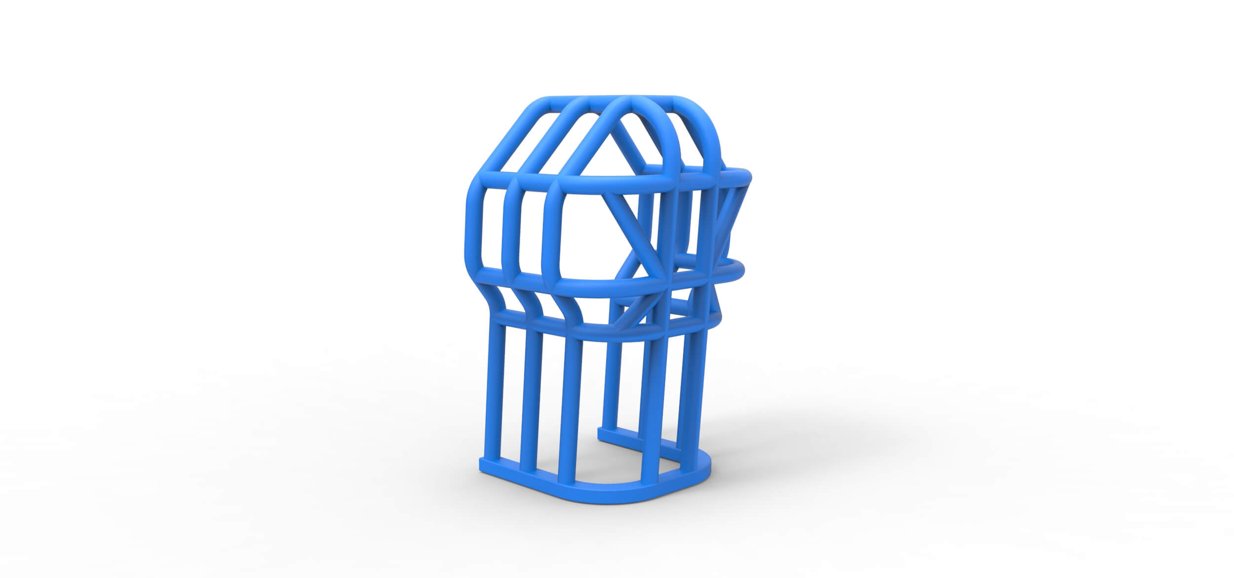Roll Cage of Pulling Tractor Version 3 Scale 1:25 - 3D Model by ...