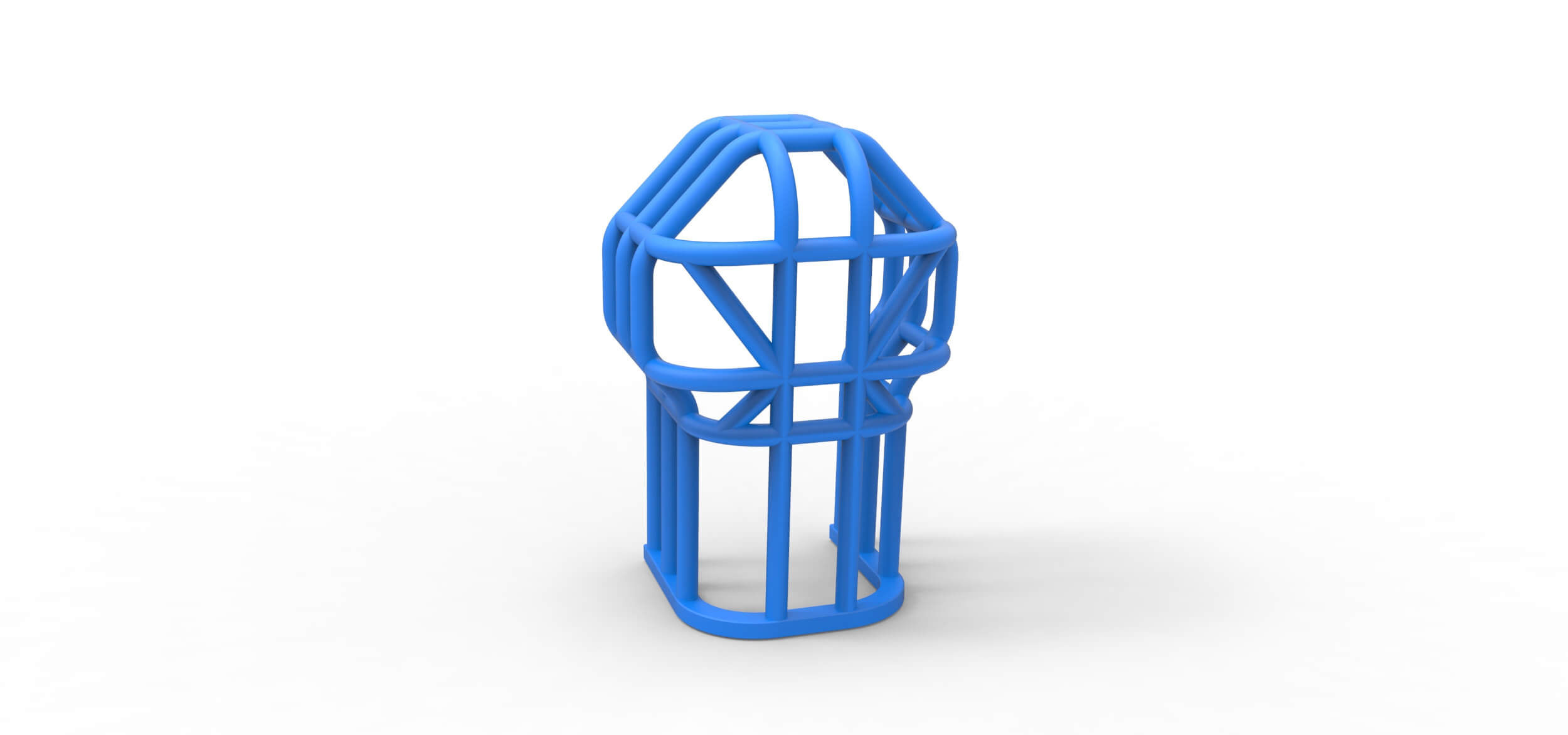 Roll Cage of Pulling Tractor Version 3 Scale 1:25 - 3D Model by ...