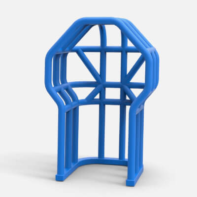 Roll Cage of Pulling Tractor Version 3 Scale 1:25 - 3D Model by ...