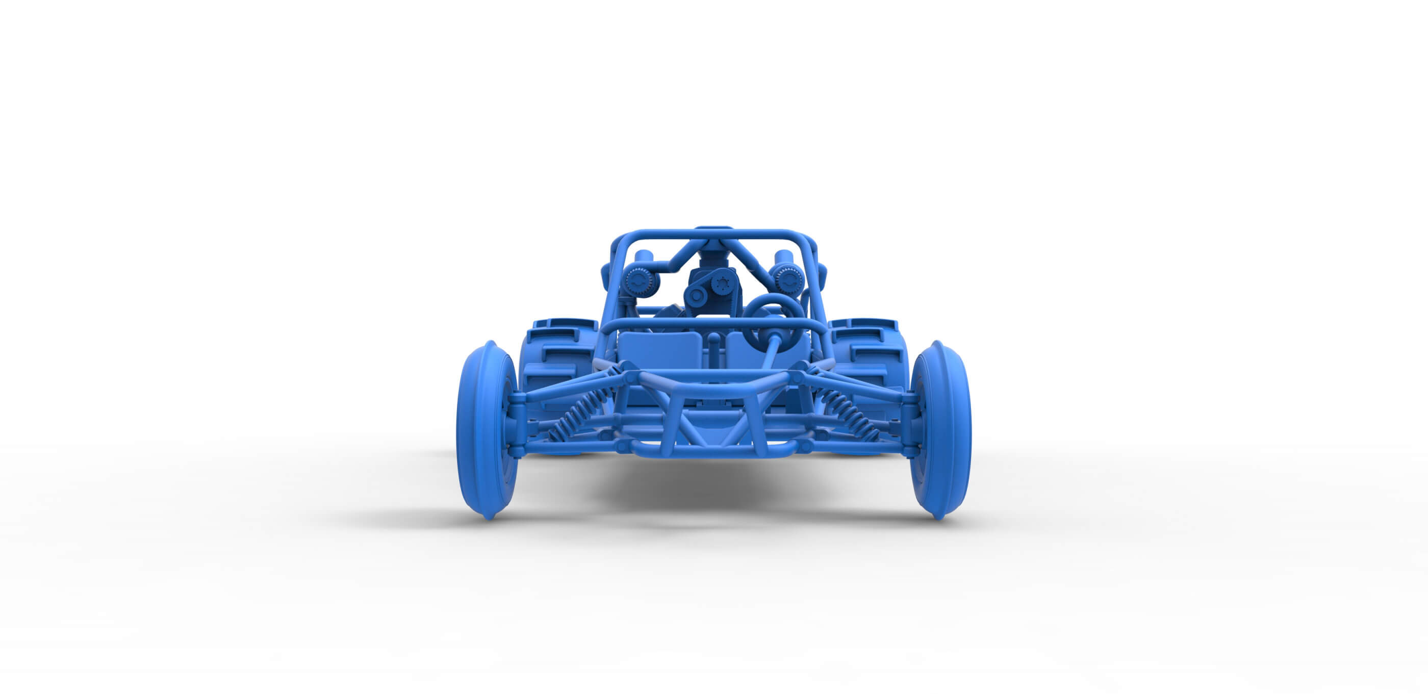 Sand Drag Rail Buggy 1:25 - 3D Model by TechItemsRock