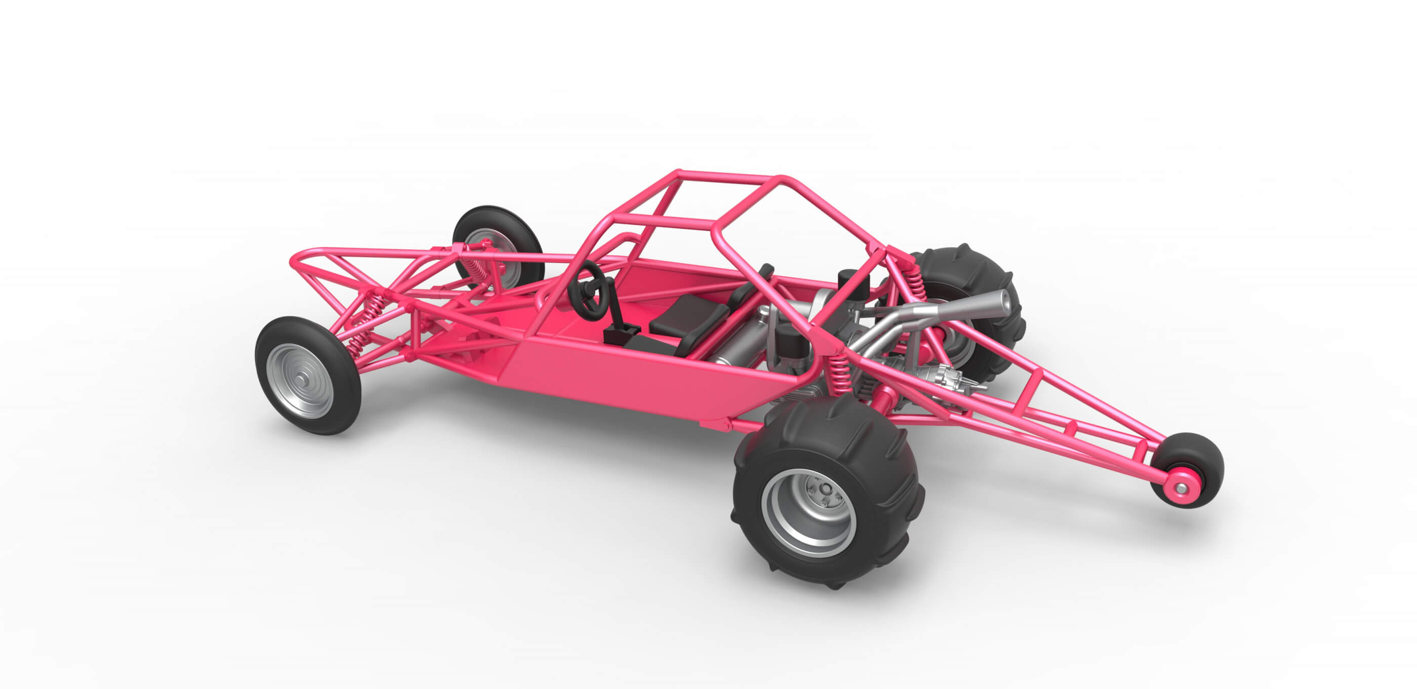 Sand Rail Buggy 1:25 - 3D Model by TechItemsRock