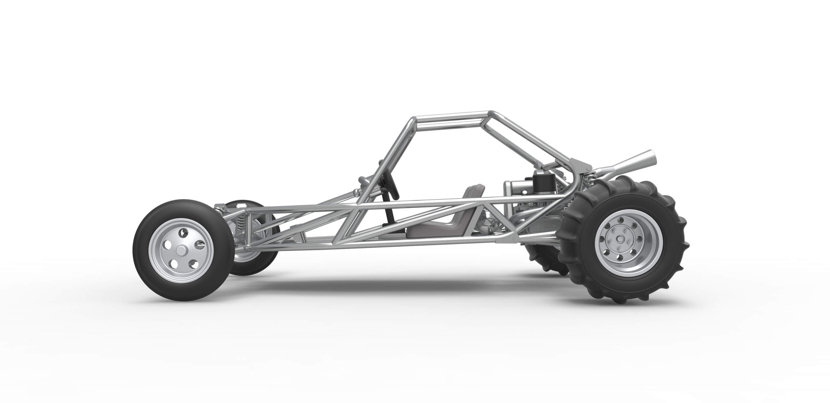 Sand Rail Buggy 1:25 - 3D Model by TechItemsRock