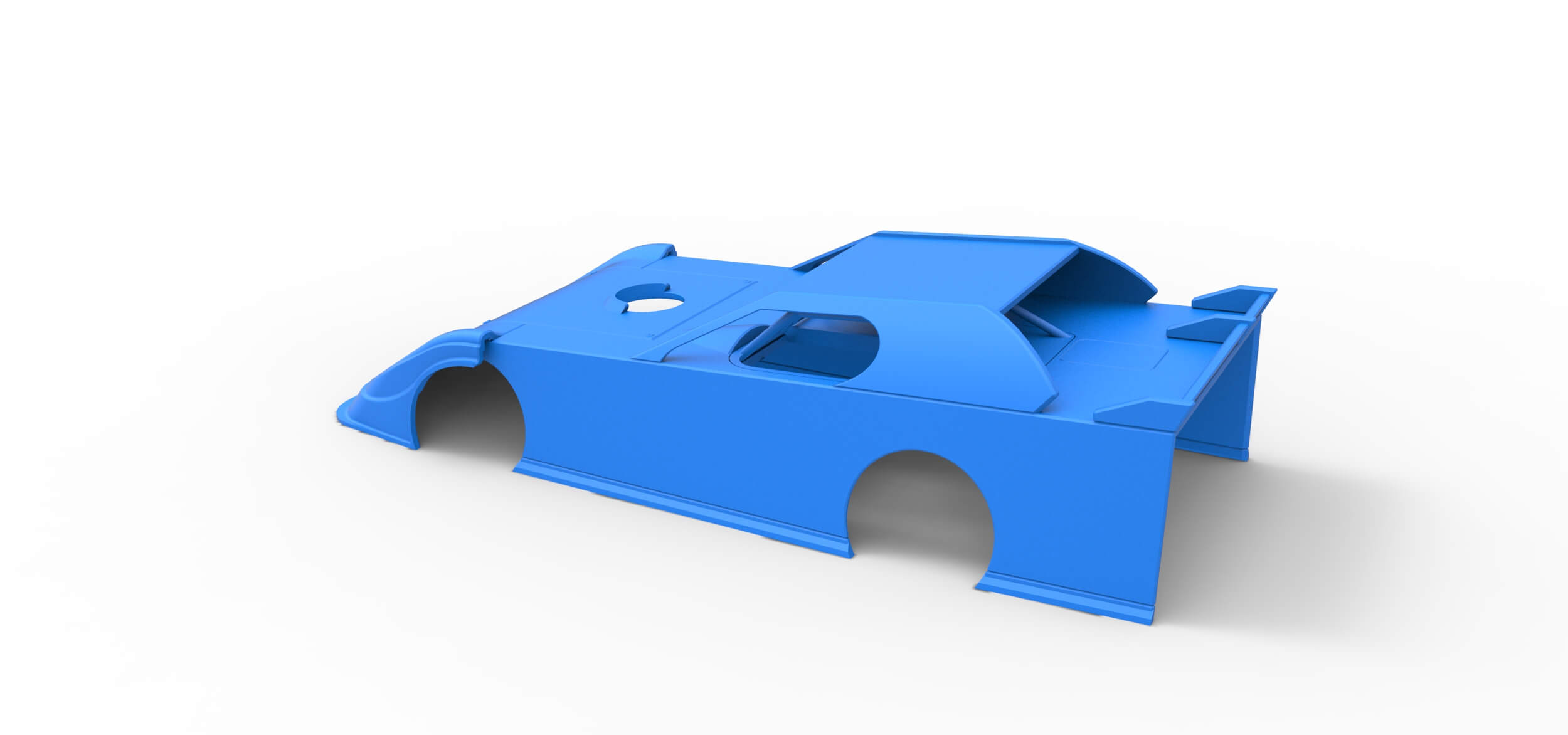 Shell of Dirt Modified Super Stock Car 1:25 - 3D Model by TechItemsRock