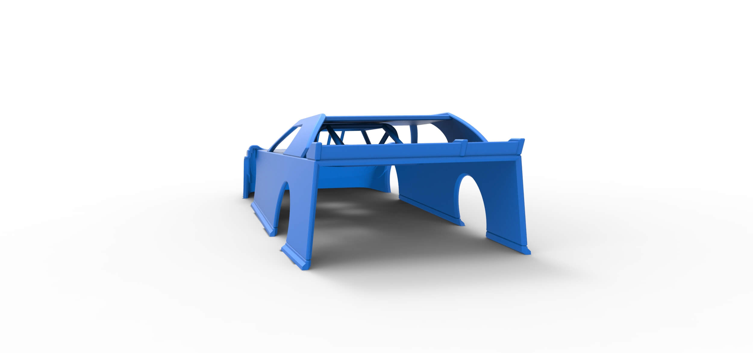 Shell of Dirt Modified Super Stock Car 1:25 - 3D Model by TechItemsRock