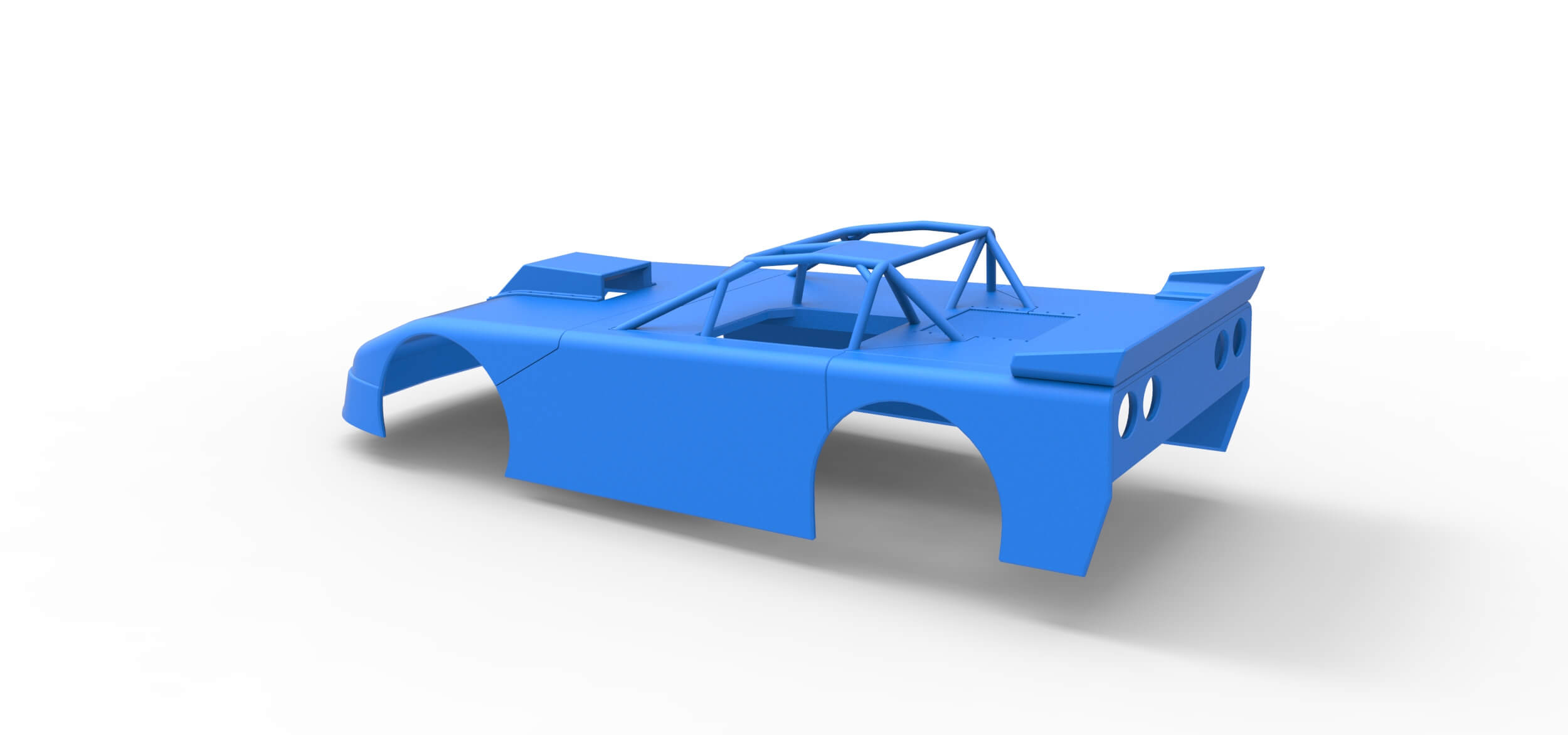 Shell of New Zealand Super Saloon Race Car V2 Scale 1:25 - 3D Model by ...