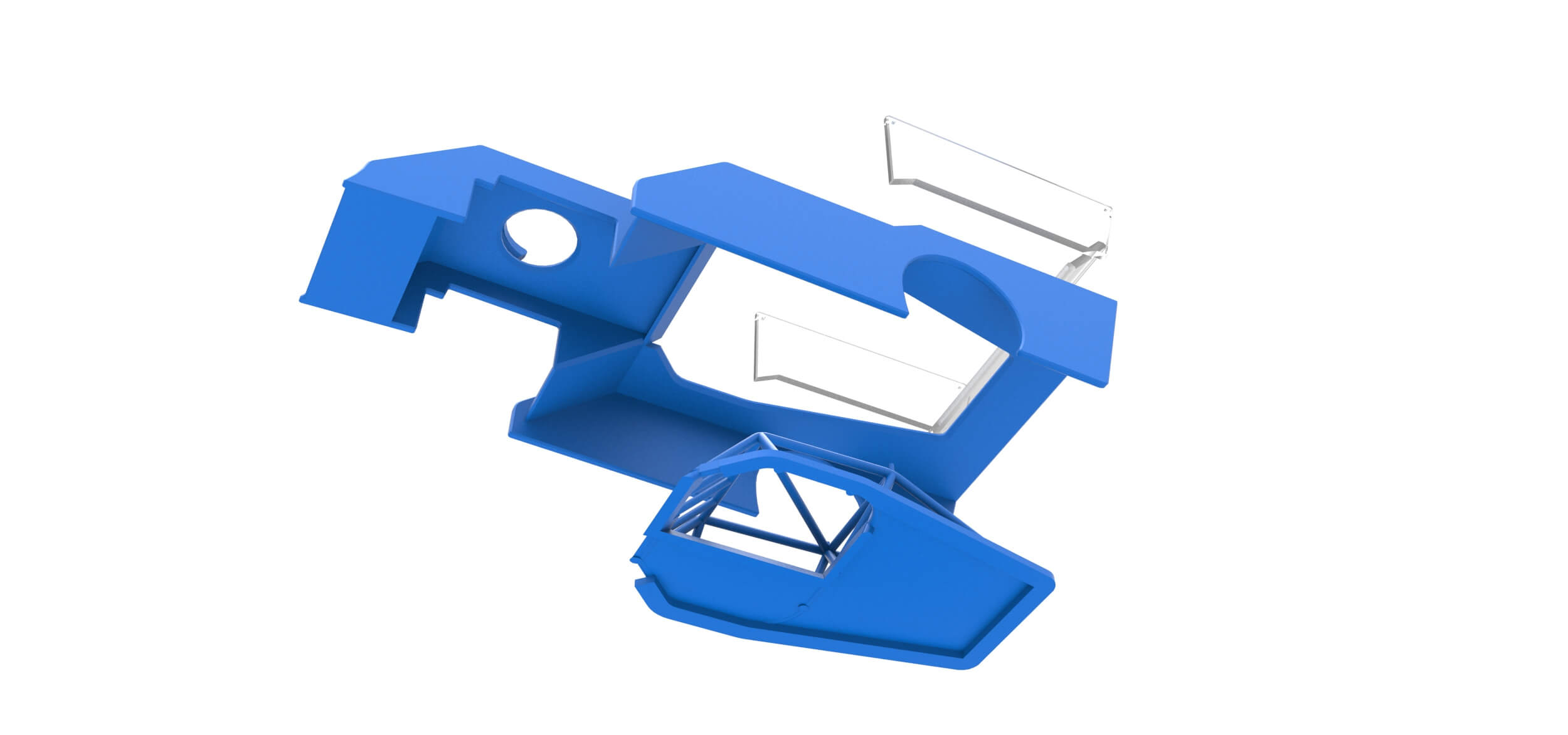 Shell of Outlaw Figure 8 Modified Stock Car 1:25 - 3D Model by ...