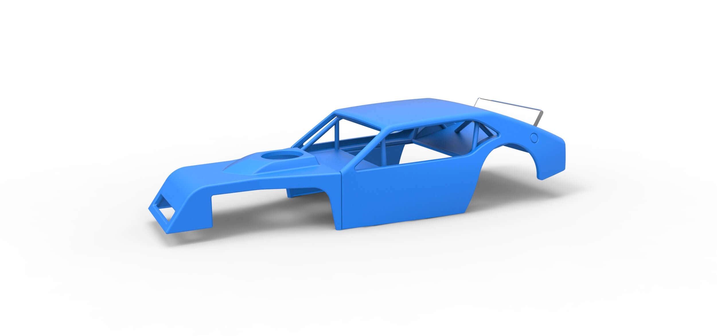 Shell of Vintage Asphalt Modified Stock Car V1 Scale 1:25 - 3D Model by ...