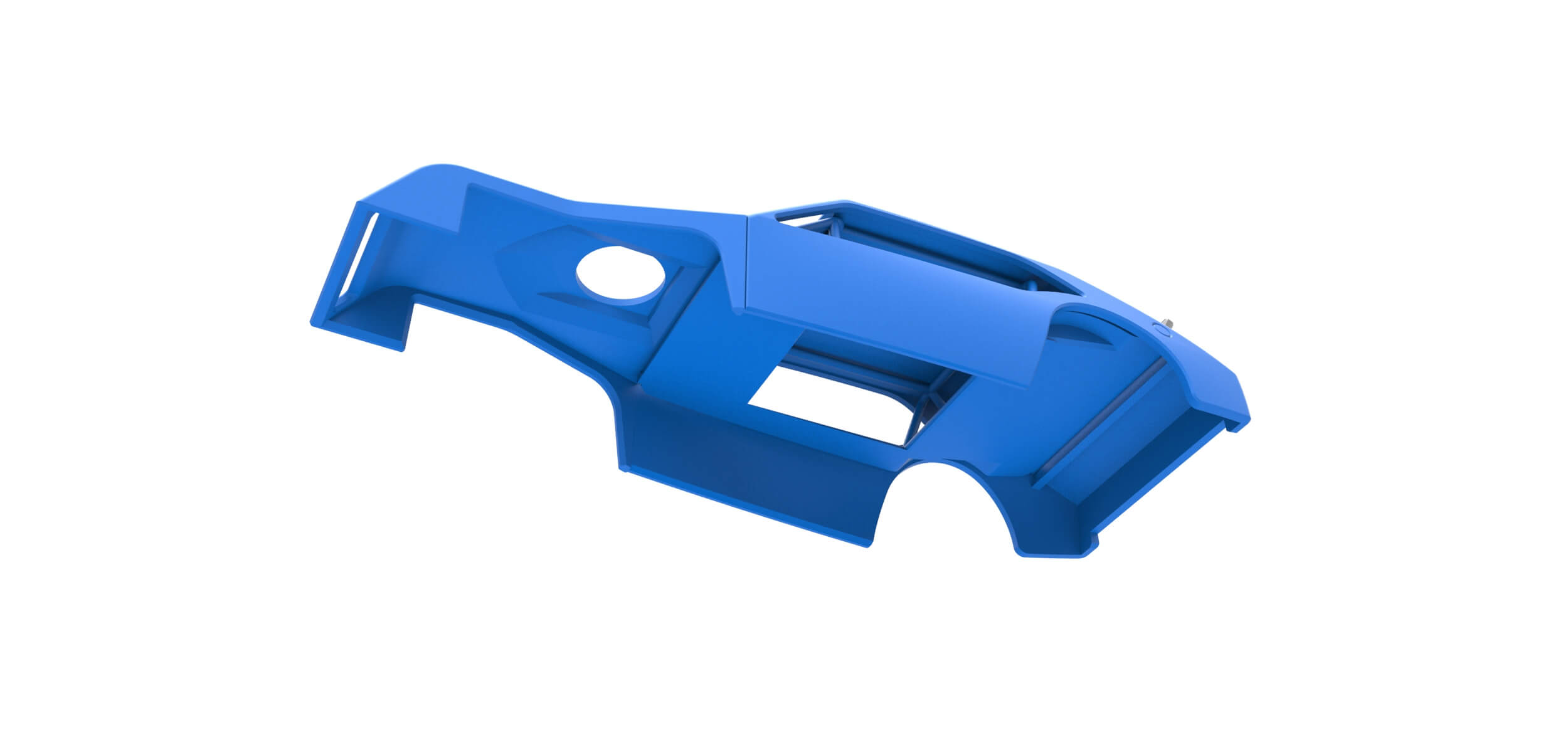 Shell of Vintage Asphalt Modified Stock Car V1 Scale 1:25 - 3D Model by ...