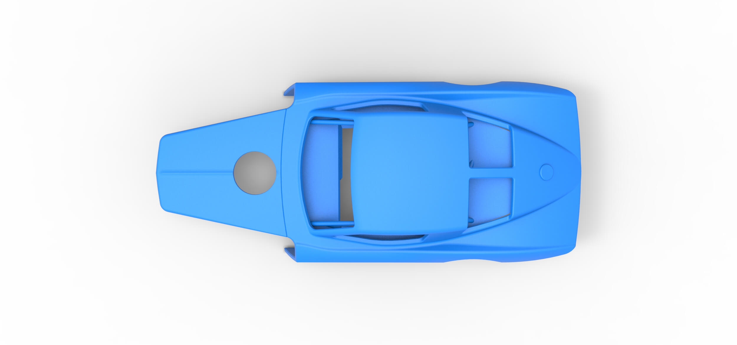 Shell of Vintage Asphalt Modified Stock Car V2 Scale 1:25 - 3D Model by ...