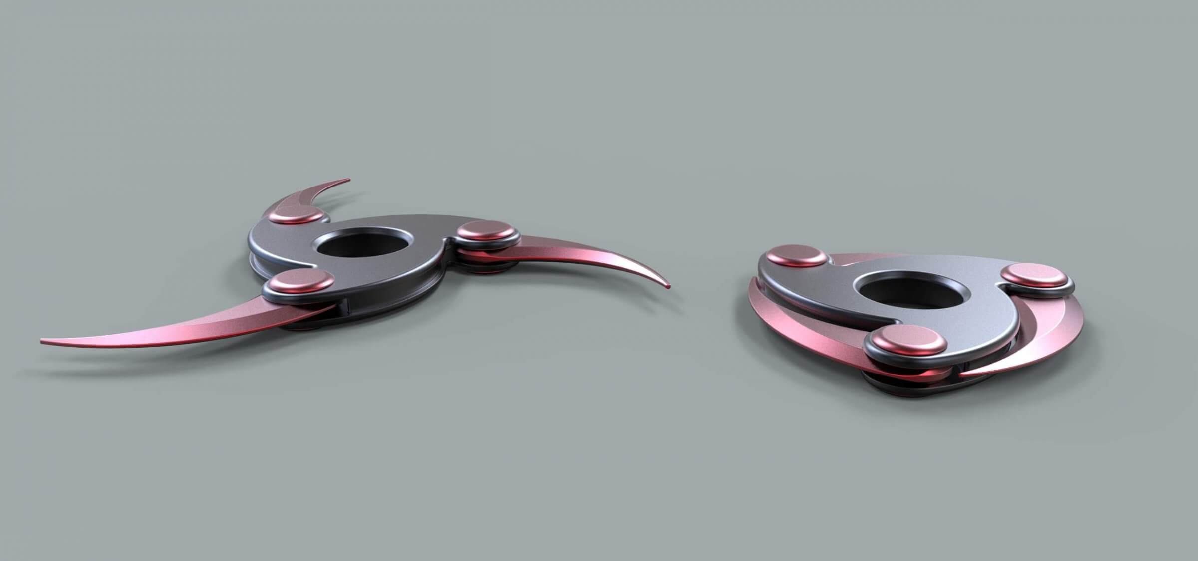 Shuriken 3 - 3D Model by TechItemsRock