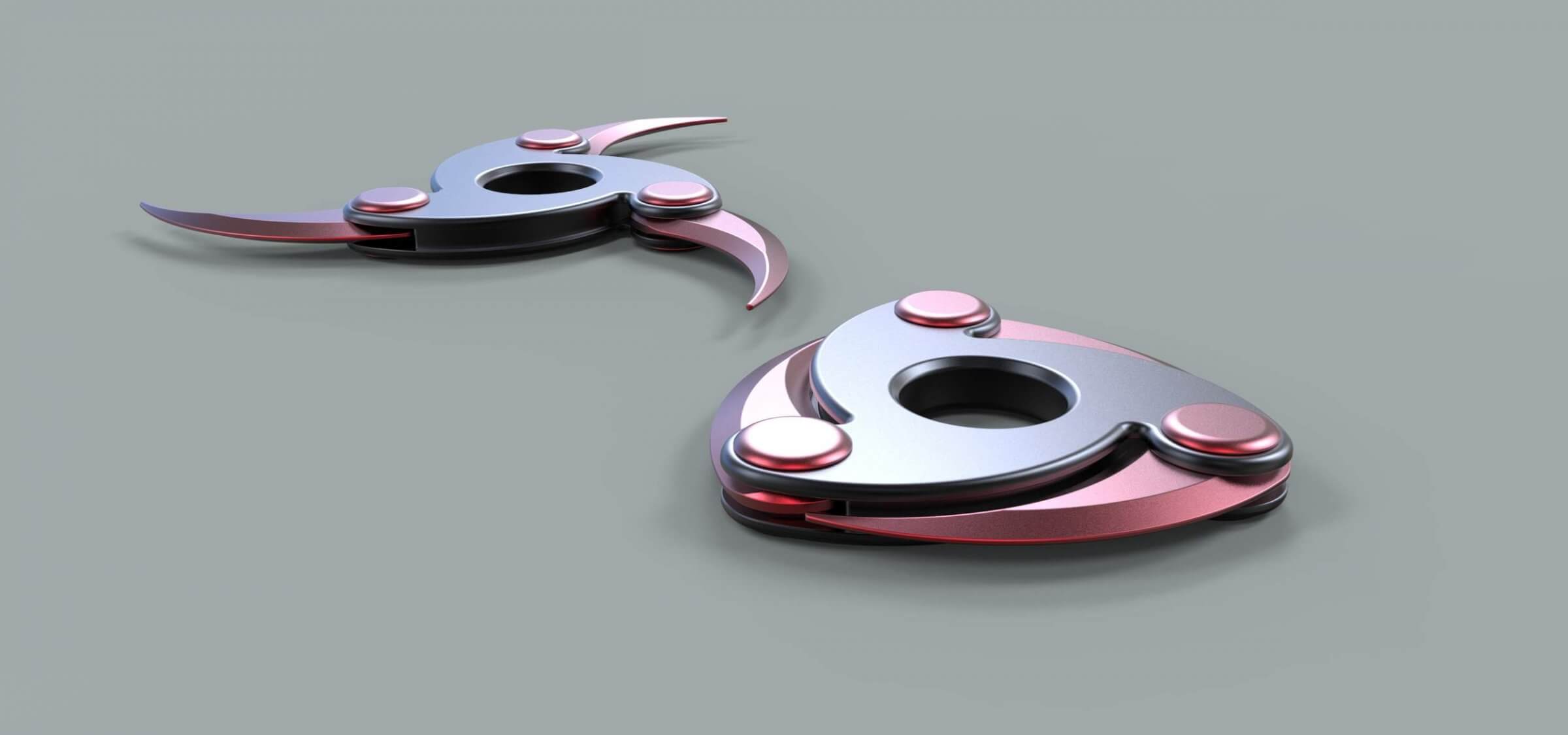 Shuriken 3 - 3D Model by TechItemsRock