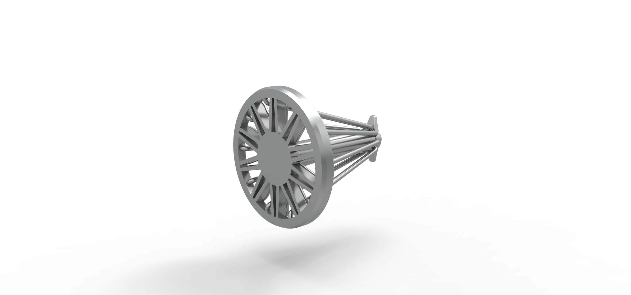 Slab Wheel Insert 1:25 - 3D Model by TechItemsRock