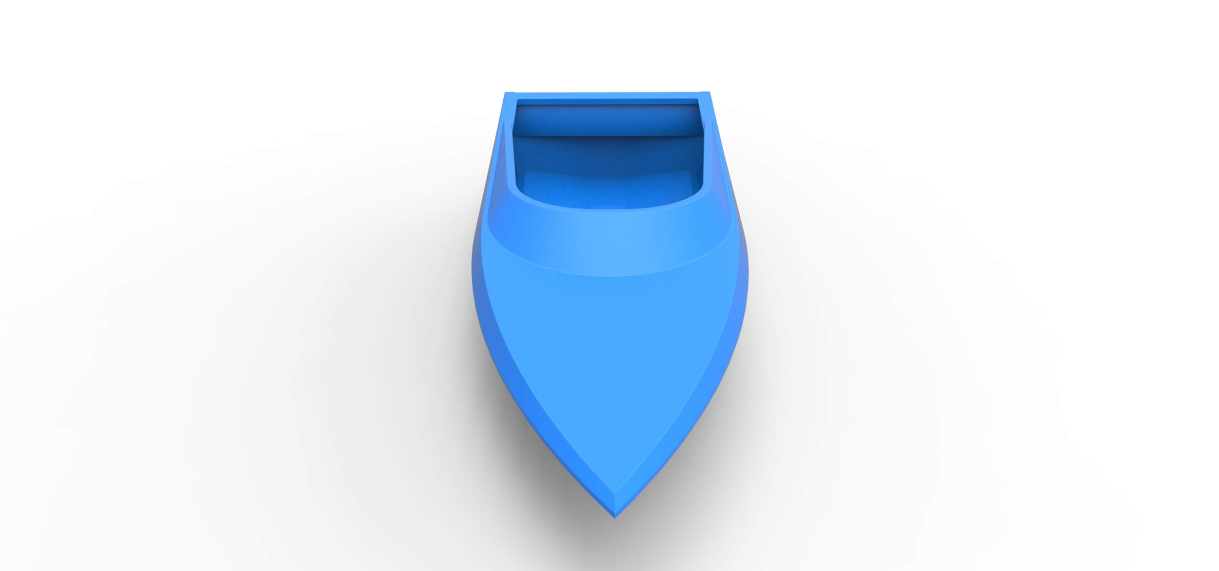 Speed Boat Hull Version 3 Scale 1:25 - 3D Model by TechItemsRock