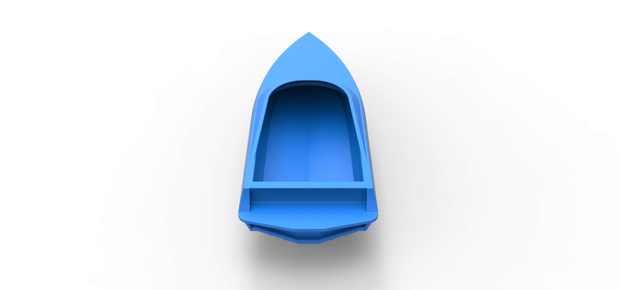 Speed Boat Hull Version 3 Scale 1:25 - 3D Model by TechItemsRock