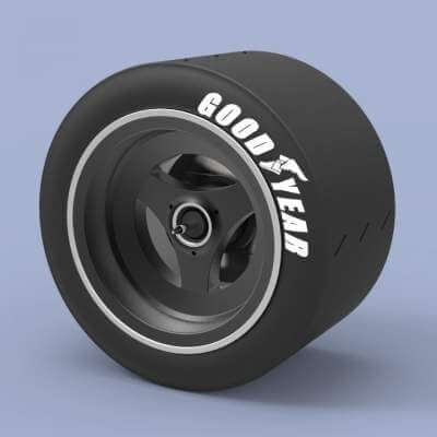 Sport Wheel 1 - 3D Model by TechItemsRock